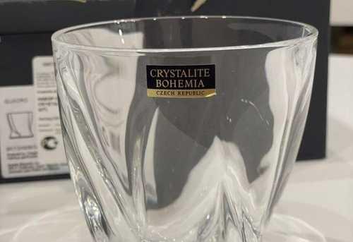 Набор стаканов под виски Crystalite Bohemia Quadro