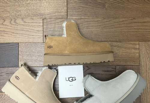 Ugg platform slipper угги женские на платформе