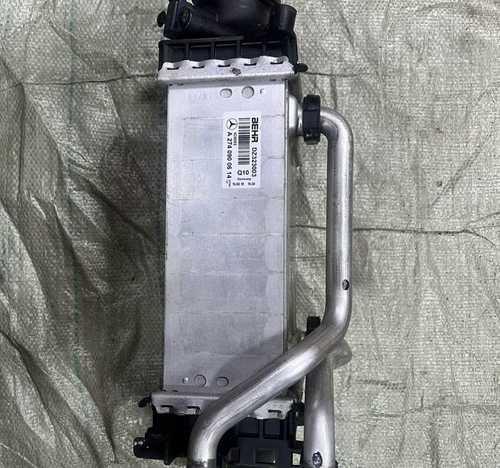 Интеркуллер и патрубок m274 mercedes w212