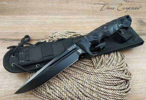 Нож Нокс Ягуар-М Black сталь D2 602-700426