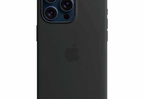 Чехол силиконовый для iPhone 15 Pro Max (Black)