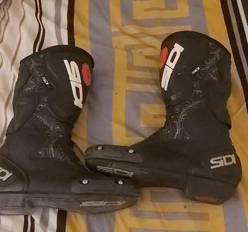 Мотоботы sidi fusion LEI black 37 20338