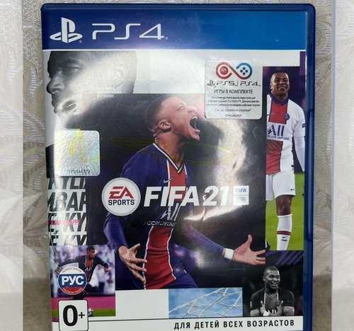 FIFA 21 PS4 диск