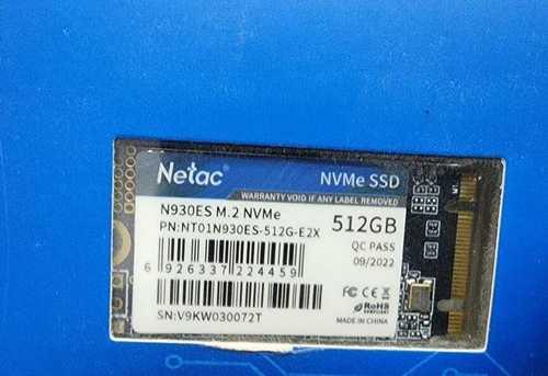 Внутренний диск SSD netac NT01n930es-512g-e2x 512г