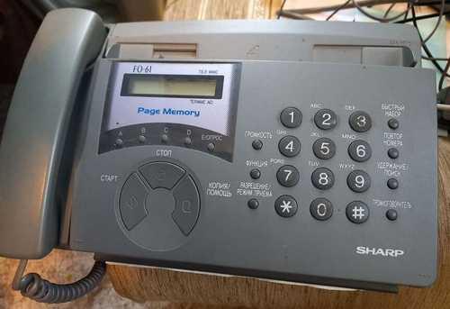 Телефон факс, времён СССР