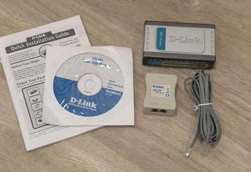 Adsl модем modem d-link dsl-200