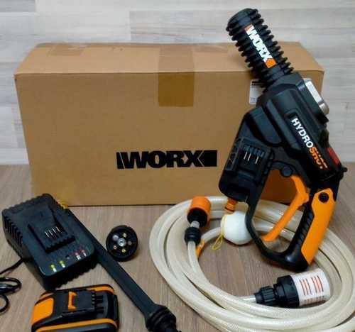 Мойка высокого давления аккумуляторная worx wg630