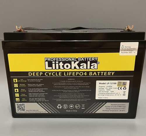 Аккумуляторы LiitoKala lifepo4 12v 30-200Ah