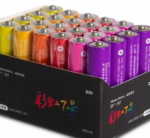 Батарейки AAA - ZMI Rainbow ZI7 (AA724) (24шт)
