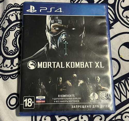 Диск mortal kombat xl на ps4