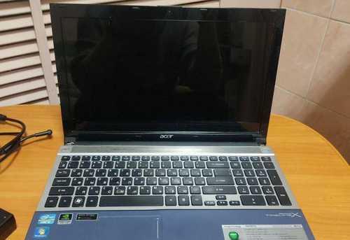 Ноутбук Acer aspire 5830TG(требует ремонта)