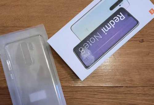 Чехол и коробка на Redmi Note8 pro