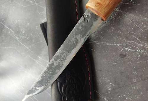 Нож Ханты-Манси ручной ковки х12мф, одност заточка