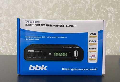 DVB-T2 приставка BBK SMP028HDT2 Black