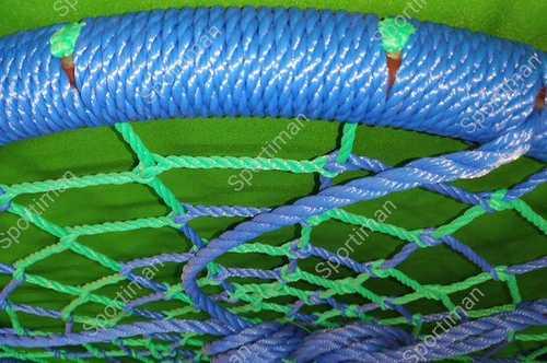 Качели гнездо 120 см, сине-зеленые
