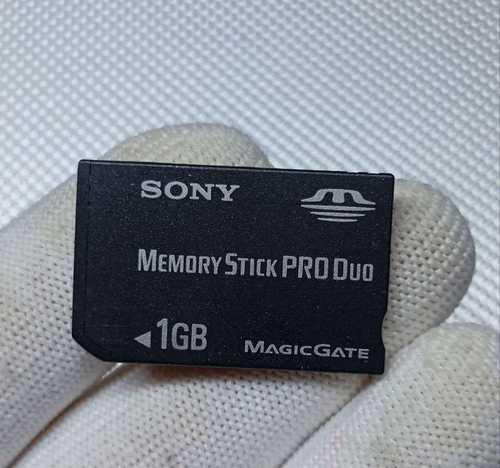 Sony Memory stick pro duo 1 GB. Оригинал