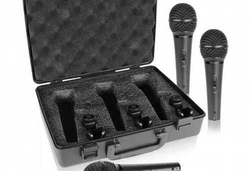 Behringer XM1800S динамические микрофоны комплект