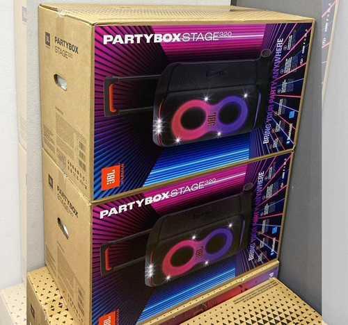 Колонка jbl partybox stage 320 новая