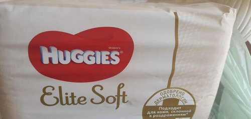 Подгузники Haggies elite soft