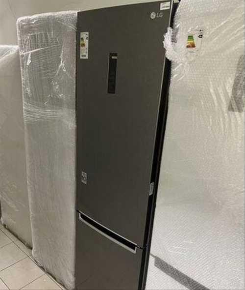 Холодильник LG GA-b509mlsl серый