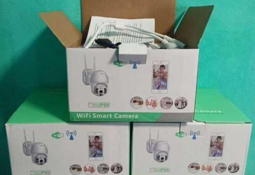 Уличная Wi-Fi камера 3 Мр новая с картой на 64Гб