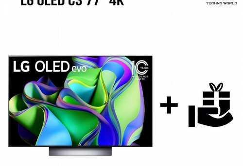 Lg oled77C3RLA 2023 новая, гарантия