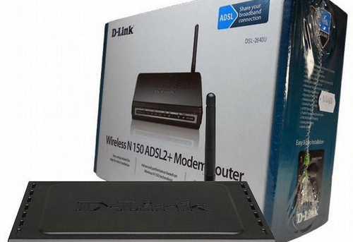 Роутер D-Link DSL-2640U adsl