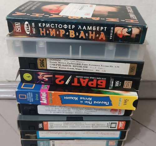 Видеокассеты VHS с фильмами