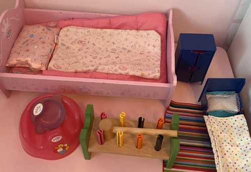 Кроватка для куклы
