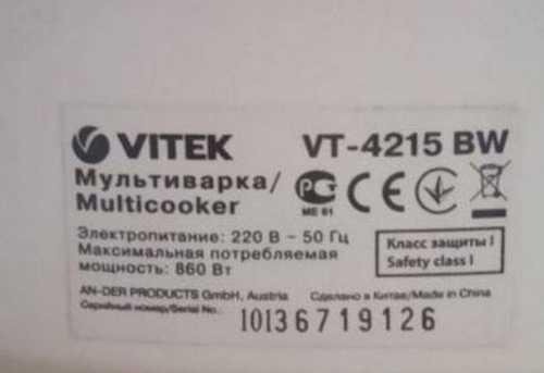 Запчасти от Мультиварки vitek VT-4215BW