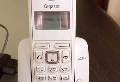 Телефон с базой Gigaset A220a