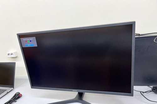 31.5" Монитор Samsung 4К u32j590uqi черный