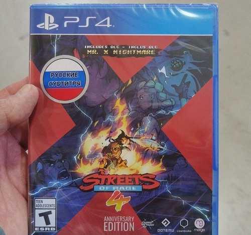 Streets of Rage 4 Anniversary Edition PS4