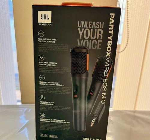 Jbl partybox mic оригинал