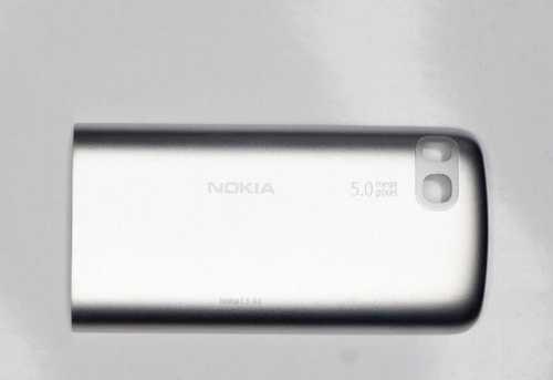 Крышка аккумулятора Nokia c3-01 silver новый ориг