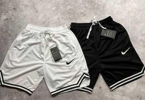 Шорты Nike черные/белые (Арт.48791)