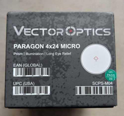 Призматический прицел vector optics paragon 4