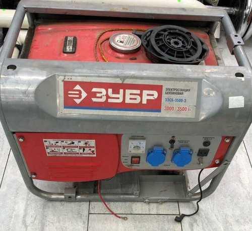 Генератор бензиновый Зубр зэсб-3500-3 3.5 кВт