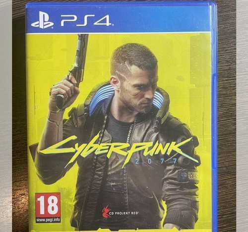 Cyberpunk 2077 ps4 диск