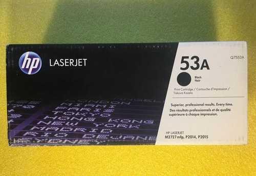 Картридж 53A лазерного принтера HP LaserJet P2015