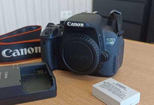 Canon 650D body, комплект