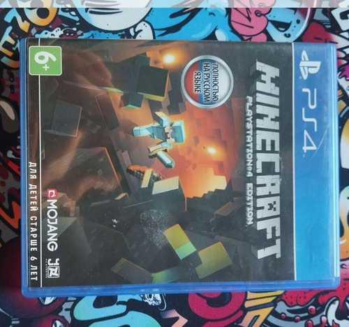 Minecraft ps4 диск