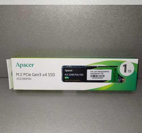 SSD 1Tb M.2 2280 Apacer AS2280P4X4