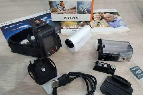 Экшн Камера Sony Hdr-As200v + Пульт С Экраном