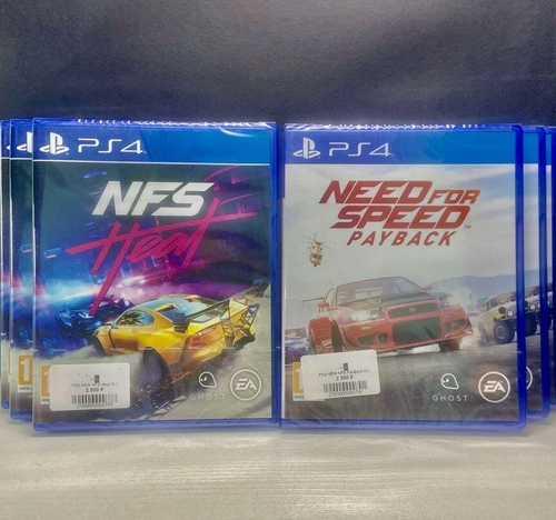 NEW PS4 need FOR speed heat/payback Русская версия