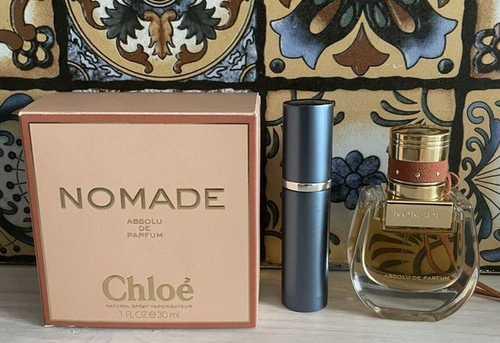 Chloe nomade absolu de parfum оригинал