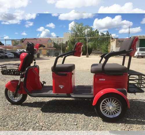 Электротрицикл Экипаж Rutrike с АКБ 800W/60V/32A