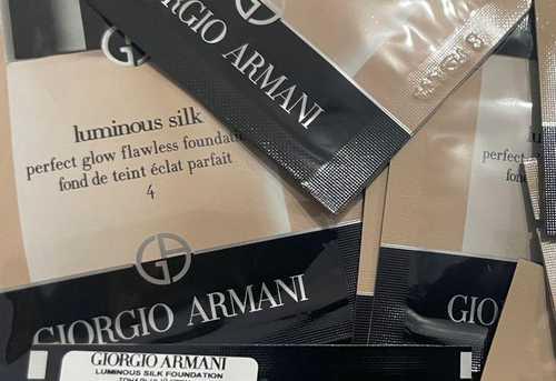 Тональный крем Giorgio armani luminous silk 4