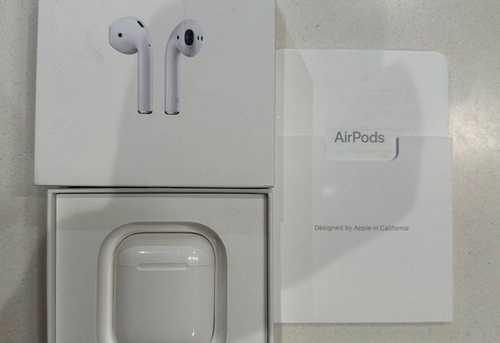 Беспроводные наушники Apple AirPods