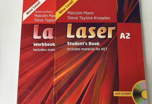 Учебник и рабочая тетрадь Laser A2 Macmillan